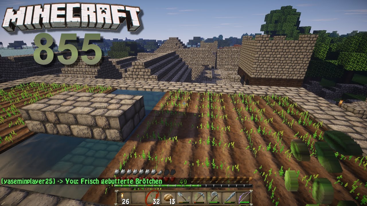 MINECRAFT [HD] #855 - Felder in Luftiger Höhe ☼ Let's Play Minecraft ...