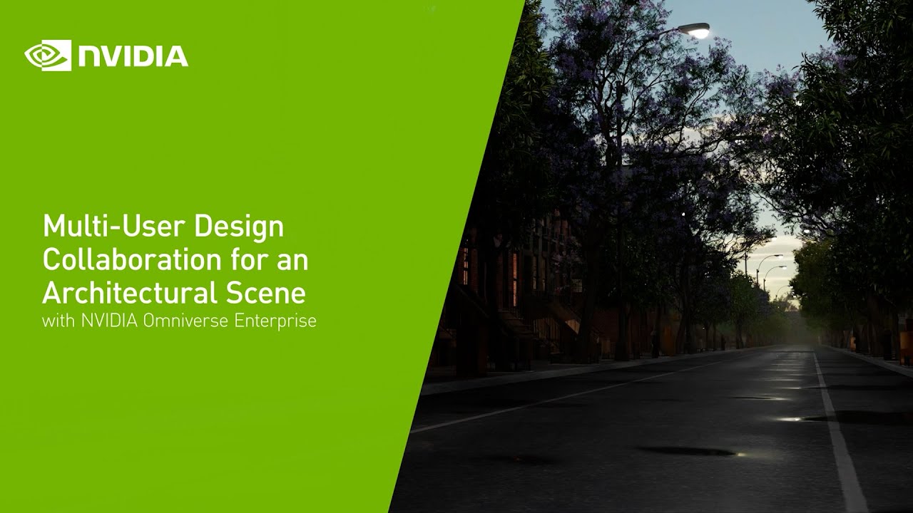 NVIDIA Omniverse | Collaboration for an Architectural Scene - YouTube