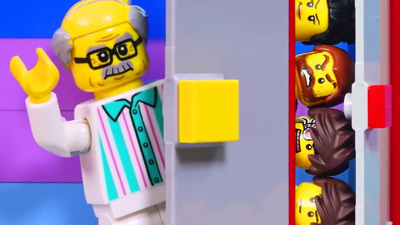 LEGO | Grandpa DESTROYS The Competition! | STOP MOTION LEGO | Billy ...