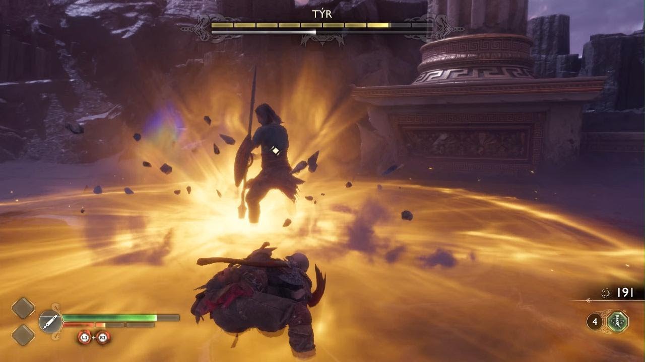 GoWR Valhalla Part 12: Tyr First Boss Fight - YouTube