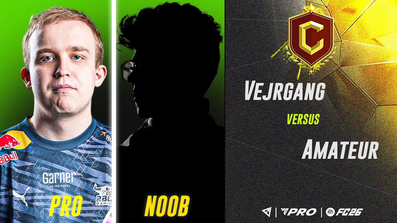 ANDERS VEJRGANG VS AMATEUR IN FC26 (FIRST WEEKEND LEAGUE)15-0 FC26 PRO ...