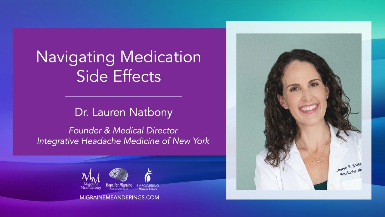 Navigating Medication Side Effects with Dr. Lauren Natbony - YouTube