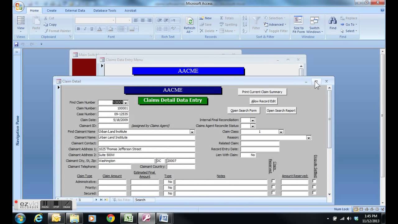 Update in Claims Management Software - YouTube
