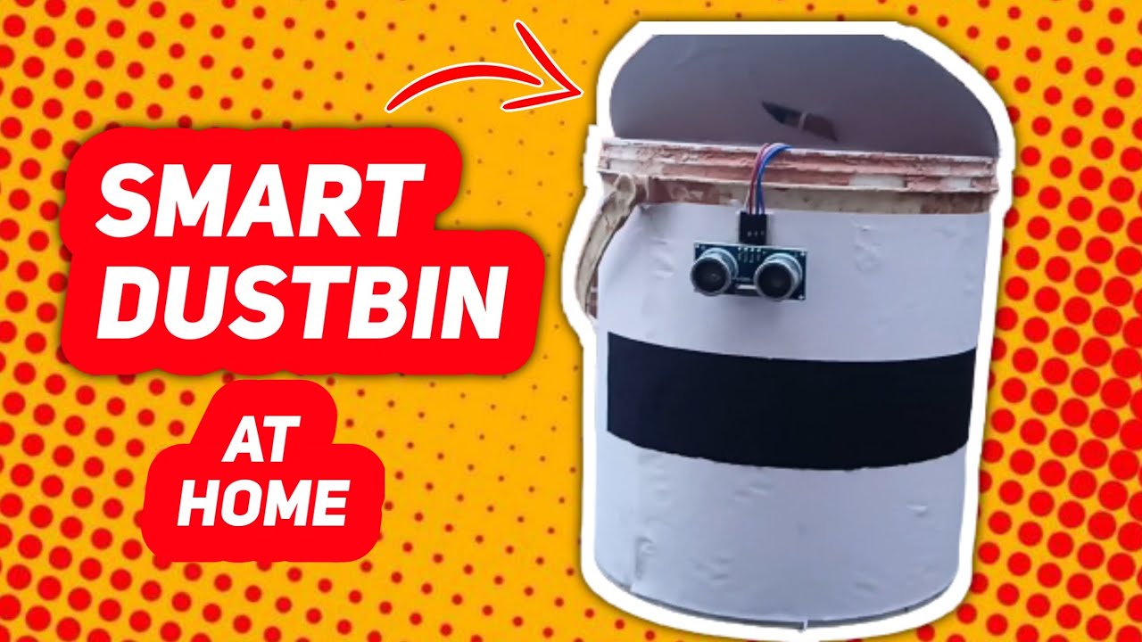 Smart Dustbin At Home Using Arduino Nodemcu Projects Diy Youtube 9657