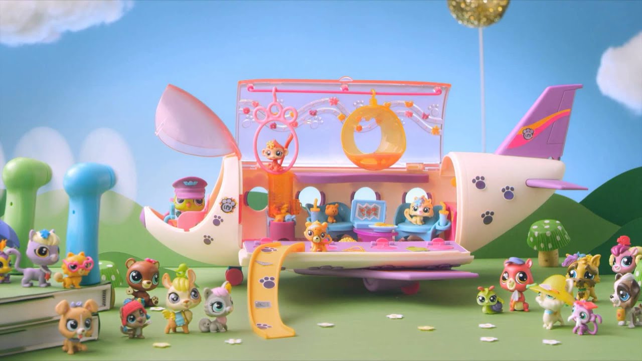 Littlest Pet Shop Pet Jet i Backstage DEXY CO - YouTube