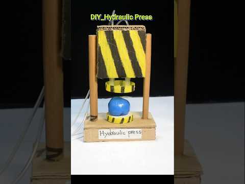 Do It Yourself Hydraulics Science Experiment
