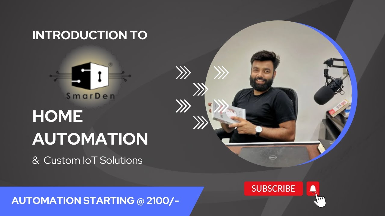 Introduction to SmarDen Smart Home Automation | Custom IoT Solutions - YouTube