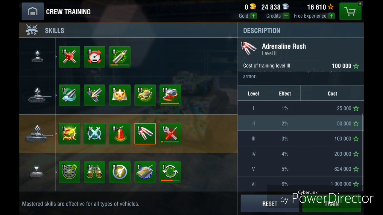 World of Tanks Blitz: Crew Skills-Updated - YouTube