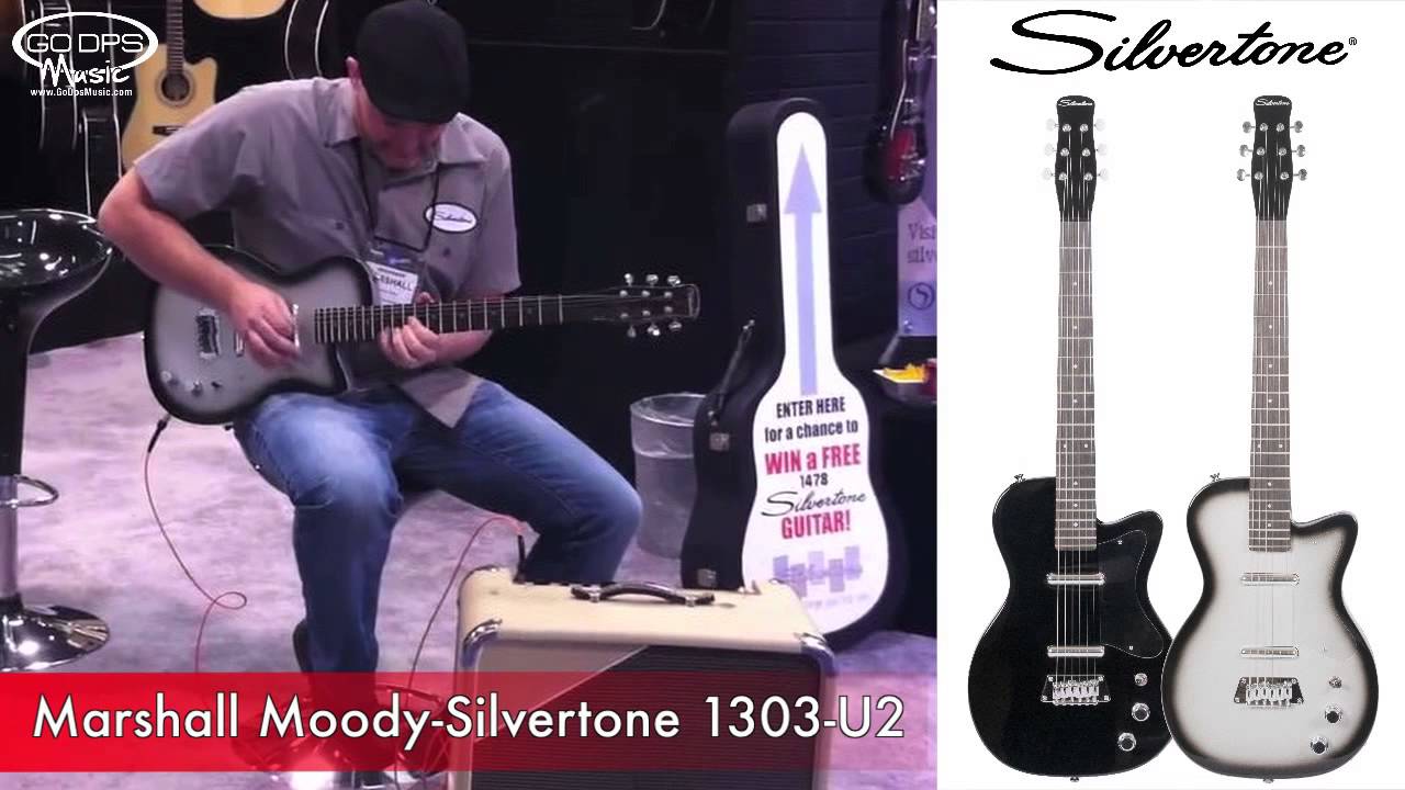 The New Silvertone Classic Guitars played by Marshall Mooney - YouTube