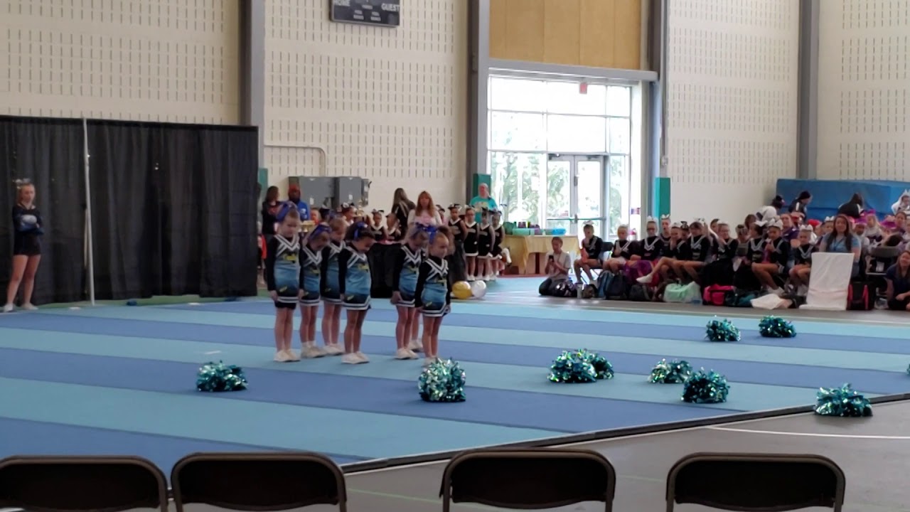 2019 CVA Tiny Mites Cheer Competition. - YouTube