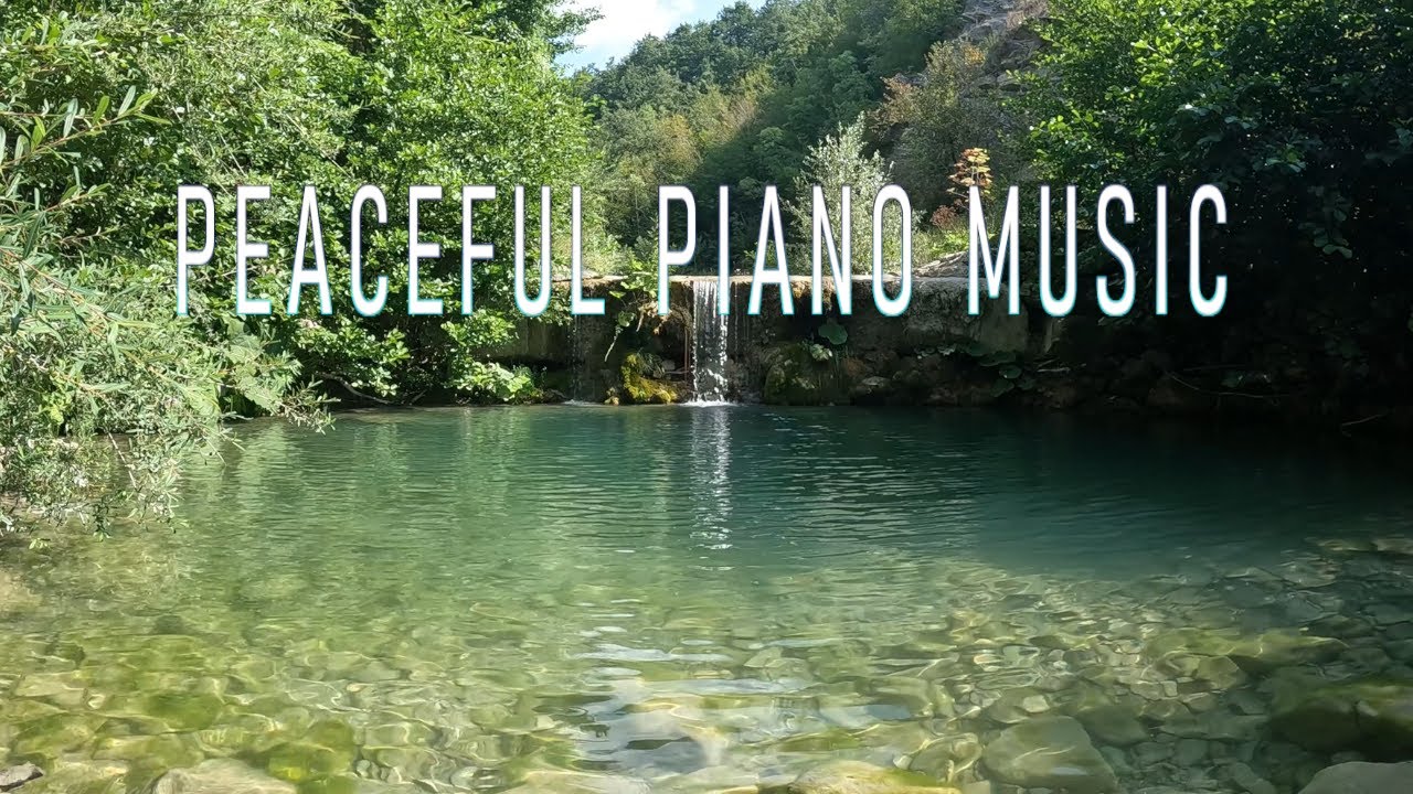 Calming Piano Music For Sleep [Visualizer] - YouTube