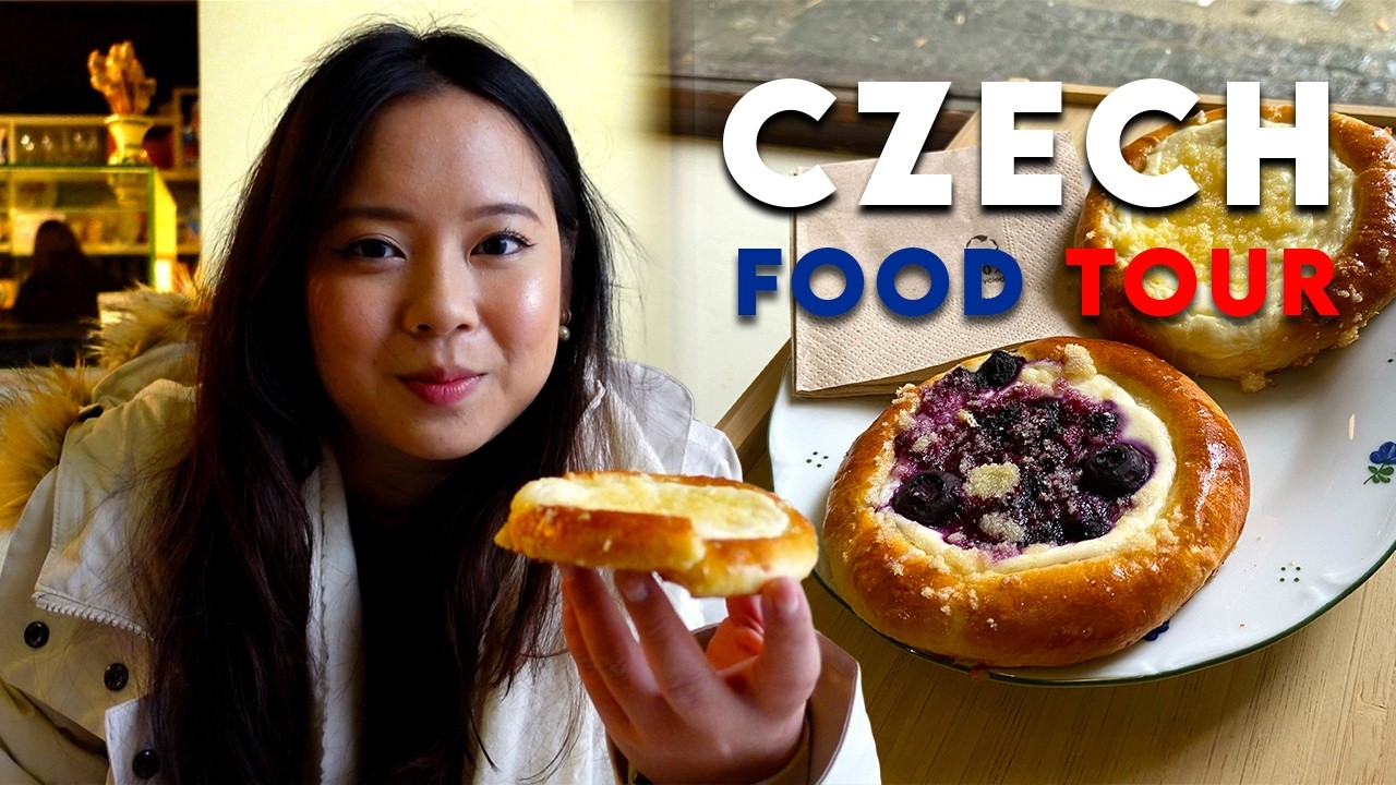 PRAGUE Food Tour 🇨🇿 (w/prices!) - 5 AMAZING Places to try Czech Food ...