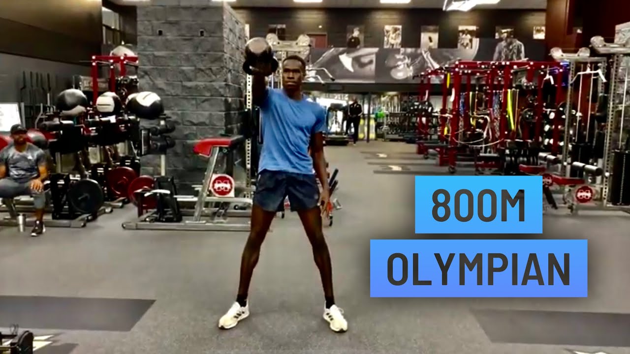 Weight lifting session with a Track and Field World Medalist - YouTube