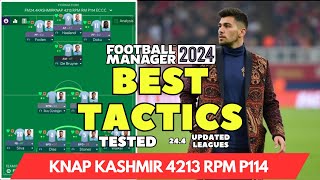 The Best Tactics on FM24 Tested - 343 STRIKER GLORY (Winter Update 24.3 ...