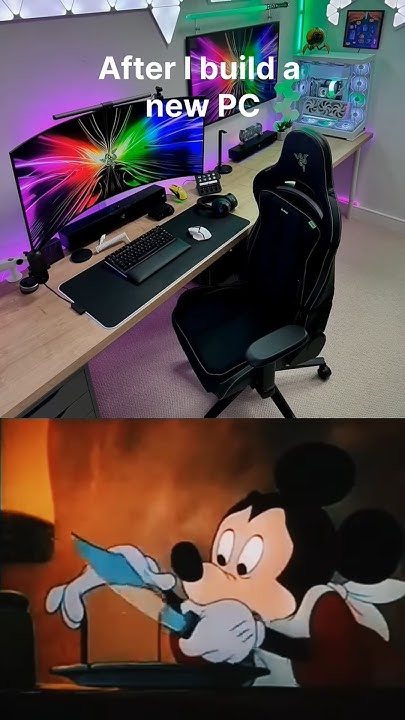 After l build a new PC 👀 #gaming #memes - YouTube