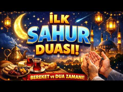 İlk Sahur Duası 🌙 Ramazan Başlıyor! İlk Sahur Duası 🤲 Ramazan’ın İlk Gecesinde Okunacak En Güzel Dua