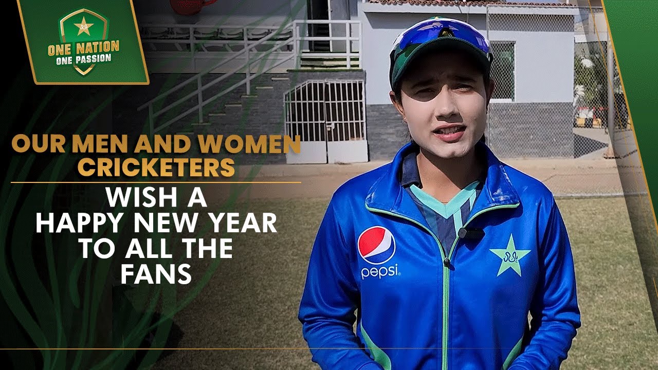 Our Men and Women Cricketers Wish A Happy New Year To All The Fans 🙌 ...
