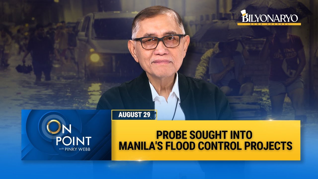 On Point: Manila Officials Launch Probe on Anomalous Flood Control Projects - YouTube