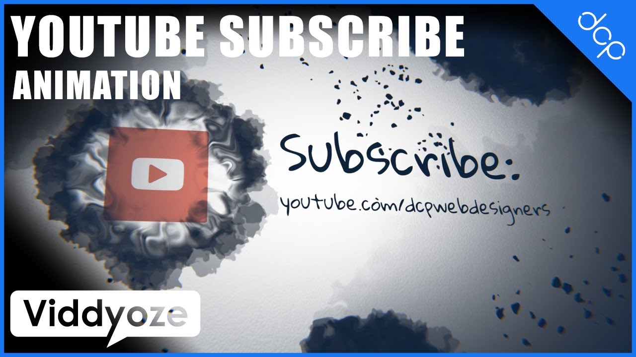 YouTube Subscribe Animation - Viddyoze Tutorial - YouTube