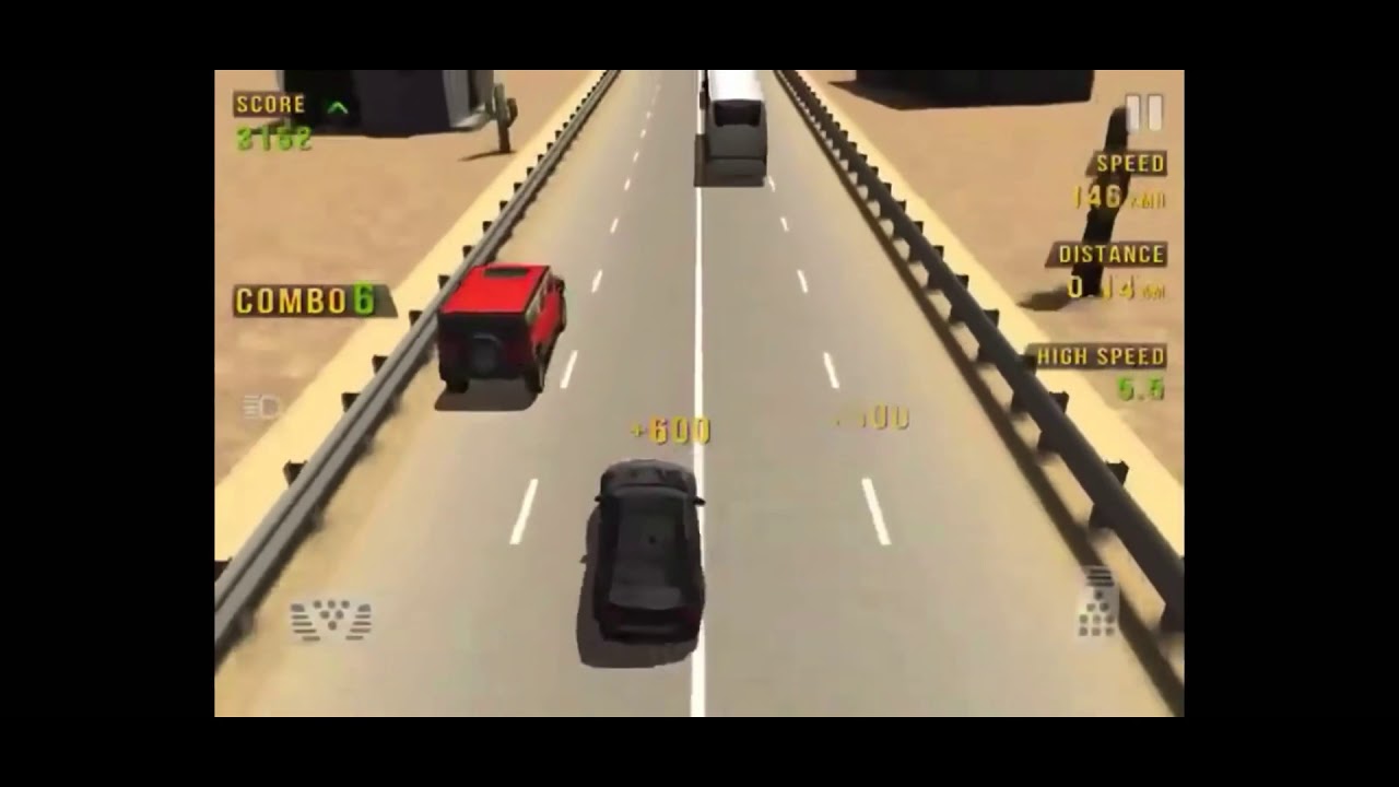 High score in traffic racer!! - YouTube