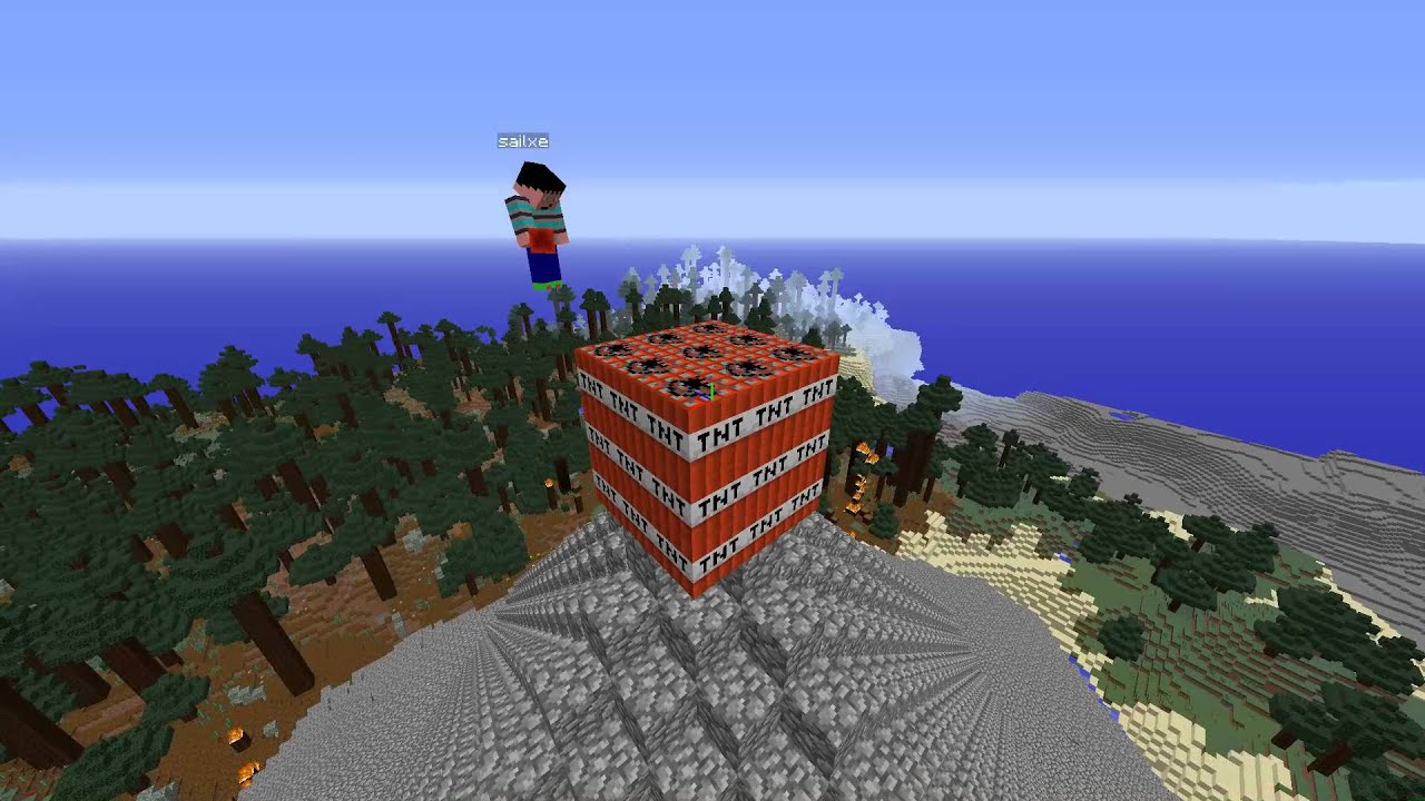 [HD]Time Lapse volcan Minecraft - YouTube