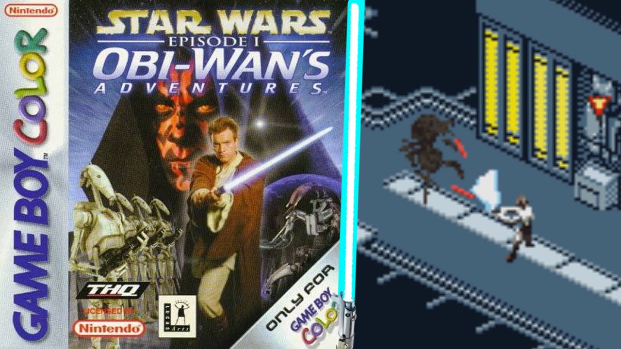 Star Wars Episode I: Obi Wan`s Adventures | Game Boy Color | HotGen ...