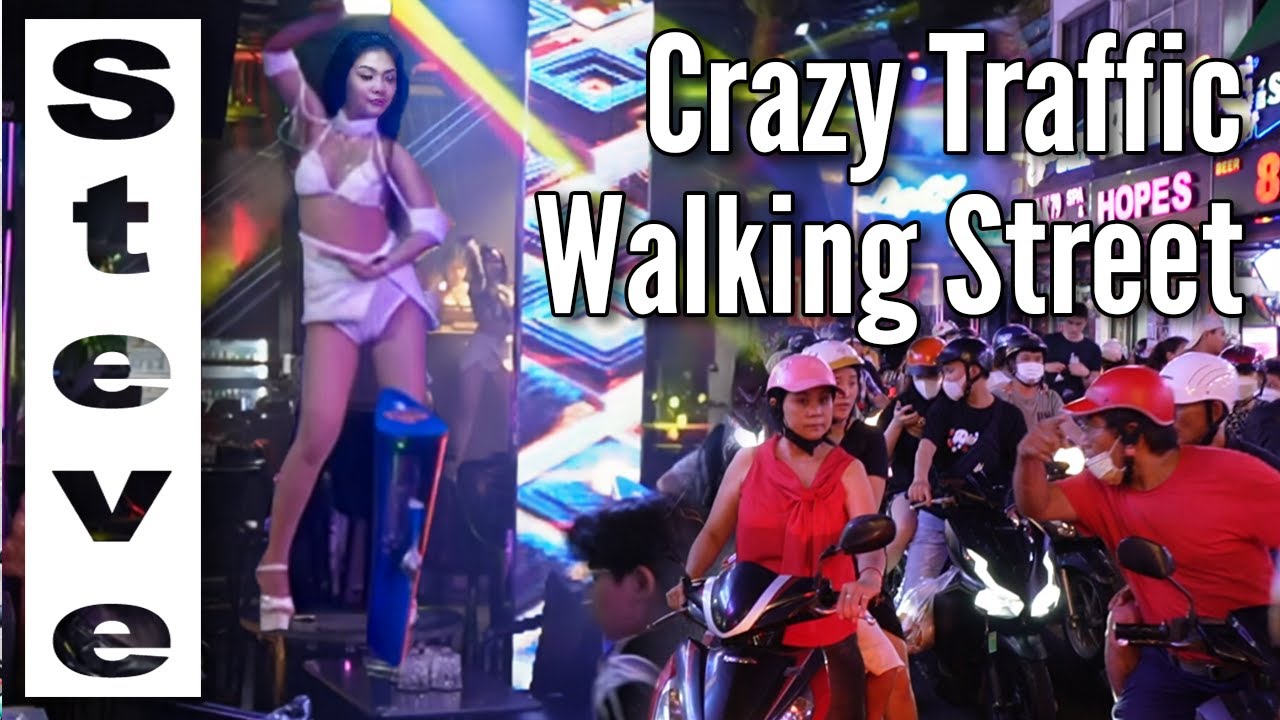 WALKING STREET - 4K Walking Tour - Ho Chi Minh City Nightlife - YouTube