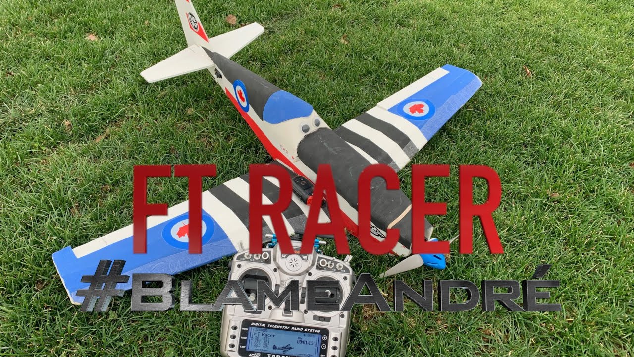 Flite Test FT Racer - Cold Windy Blast - YouTube