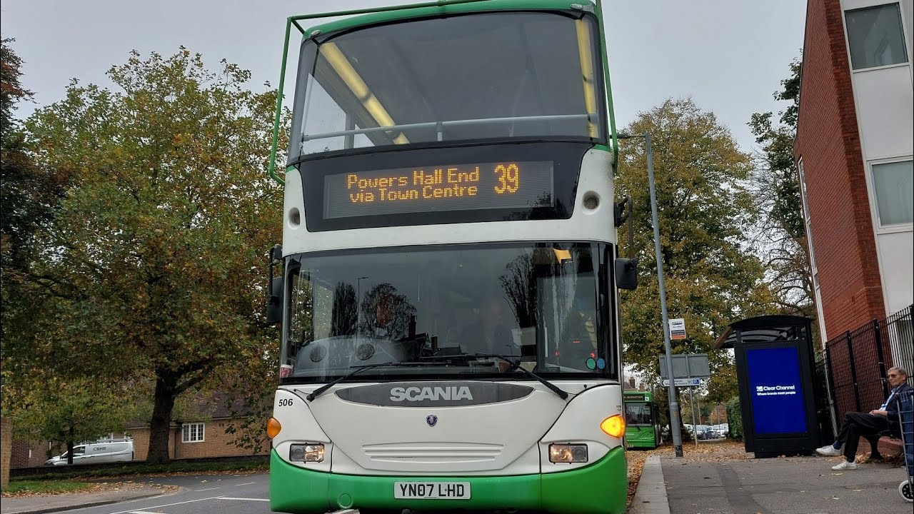 Powerful Beast - Stephensons of Essex 506 Scania OmniCity working the ...