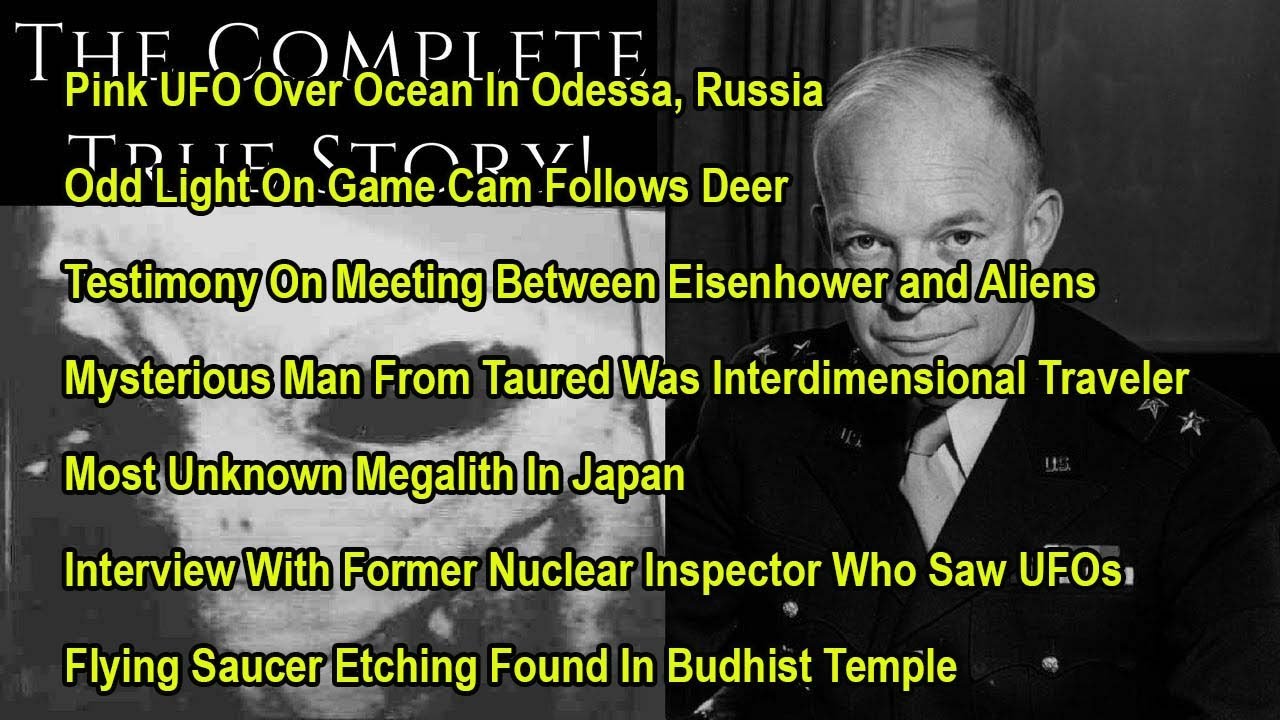 UFO Over Russia - Odd Light Follows Deer - Man From Taured - Japan ...