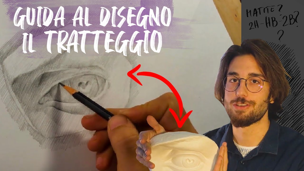 GUIDA al DISEGNO : IL TRATTEGGIO - YouTube