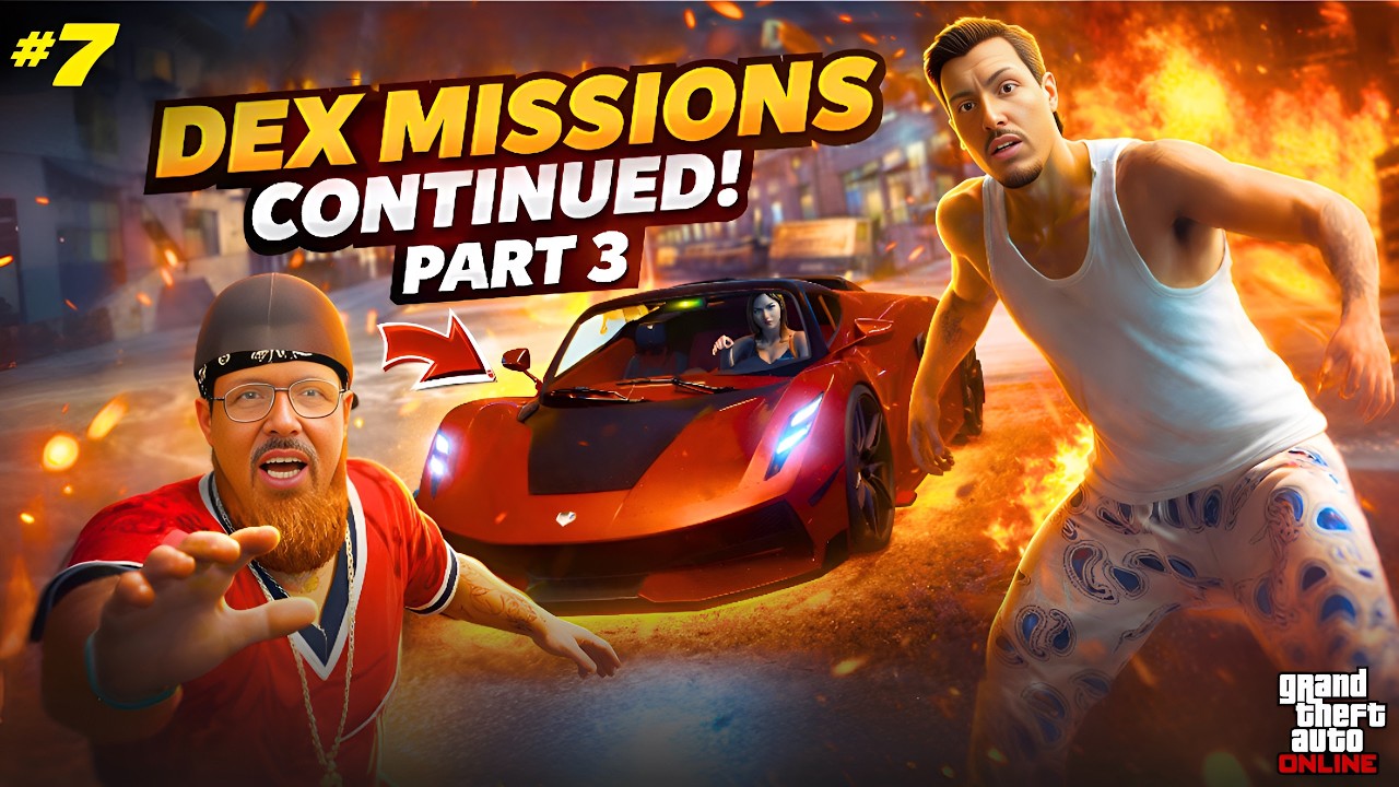 GTA Online #7 – Dex Missions Part 3 Gets INSANE! 🔥 (Full Action) - YouTube