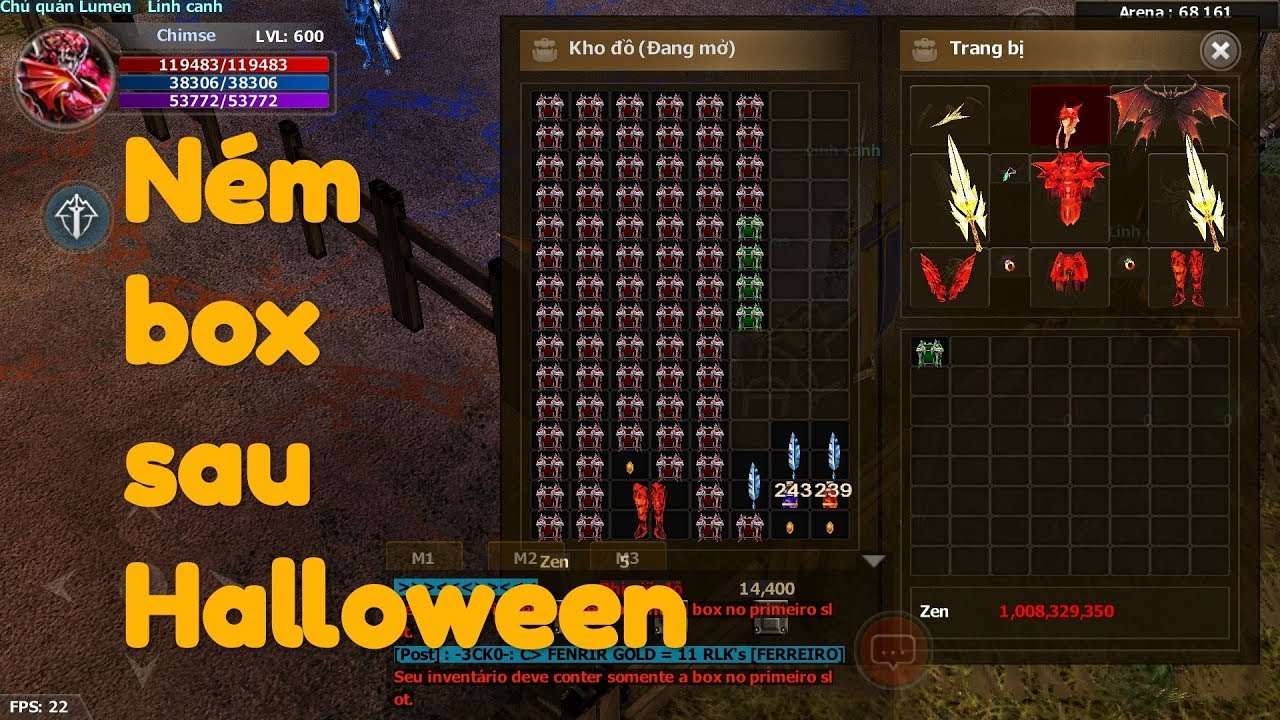 MuAway Mobile | Quăng box rs master sau Halloween - YouTube