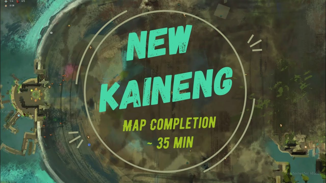 Guild Wars 2: New Kaineng Easy & Fast Map Completion (35 minutes) - YouTube