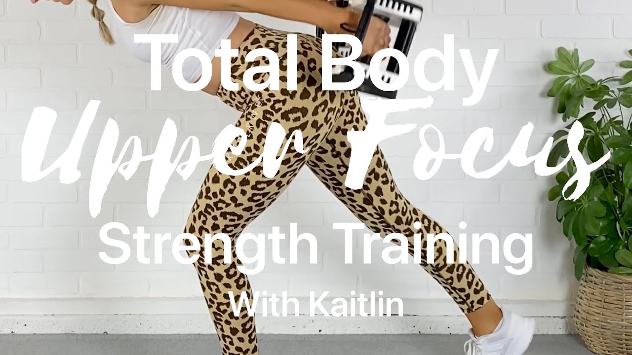 Total Body Upper Focus Workout with Dumbbells! - YouTube