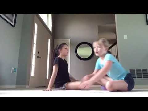 Yoga challenge (gymnast to relax) - YouTube