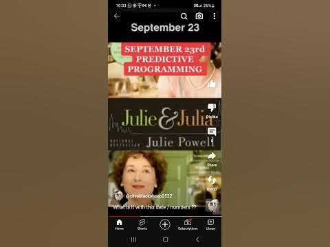 Hollywood's predictive programming for September 23rd ! 2023 - YouTube