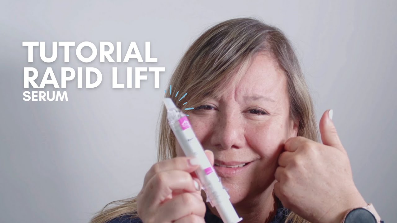 TUTORIAL - RAPID LIFT SERUM - YouTube