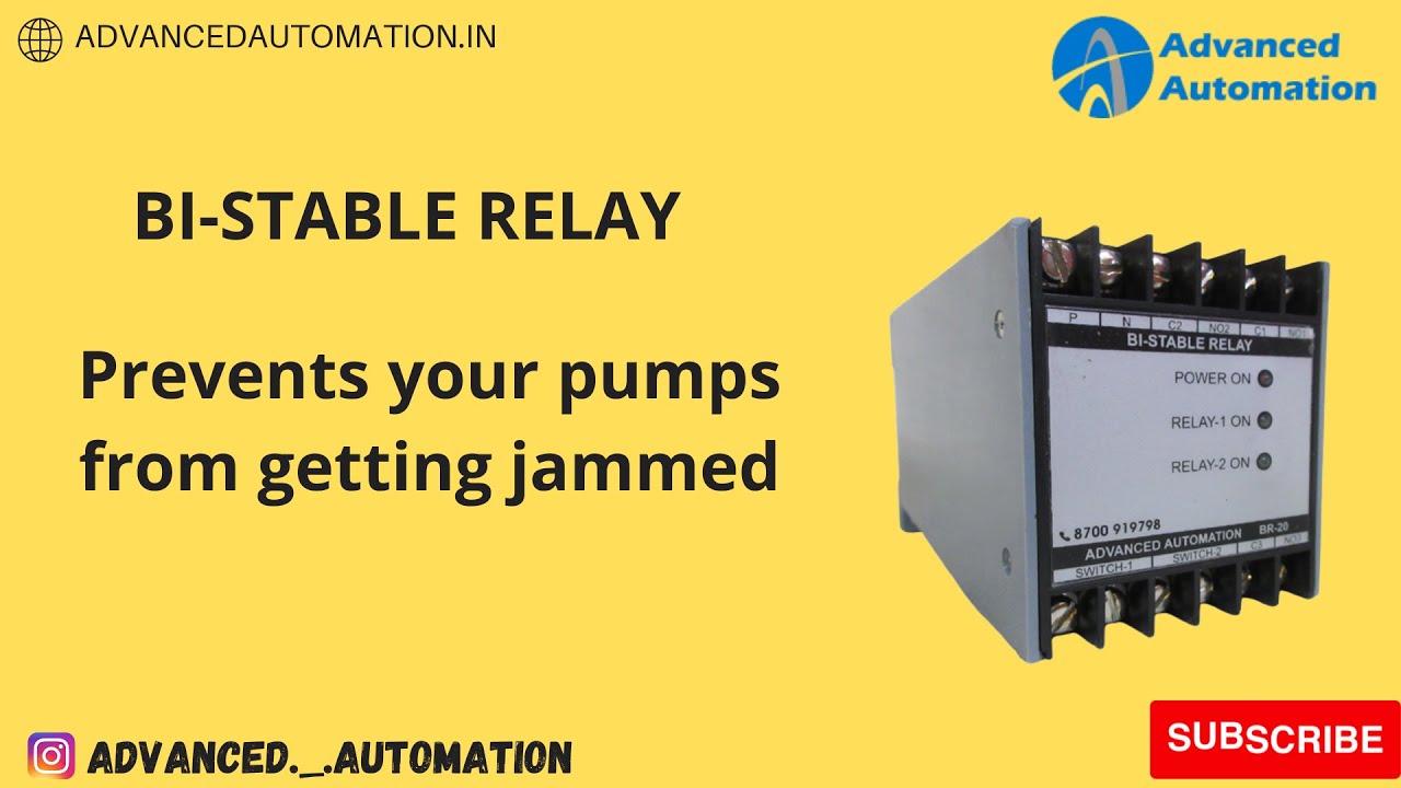 Bistable Relay | Alternating Relay | Latching Relay | Sequencing Relay ...