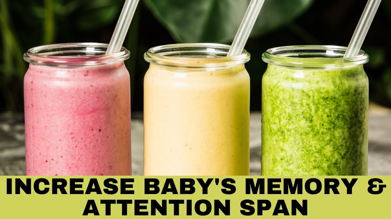 3 Pregnancy Smoothie Recipes For Baby Brain Development (Memory ...