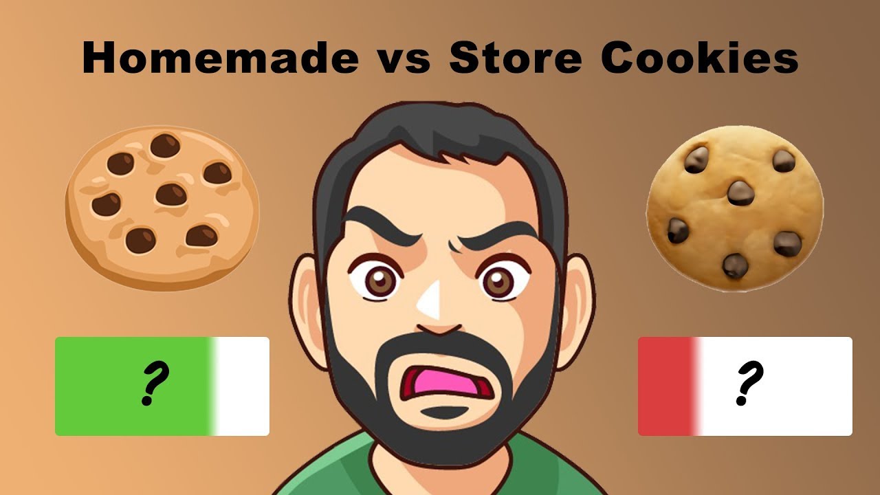 Homemade vs Store-bought Cookies! - YouTube
