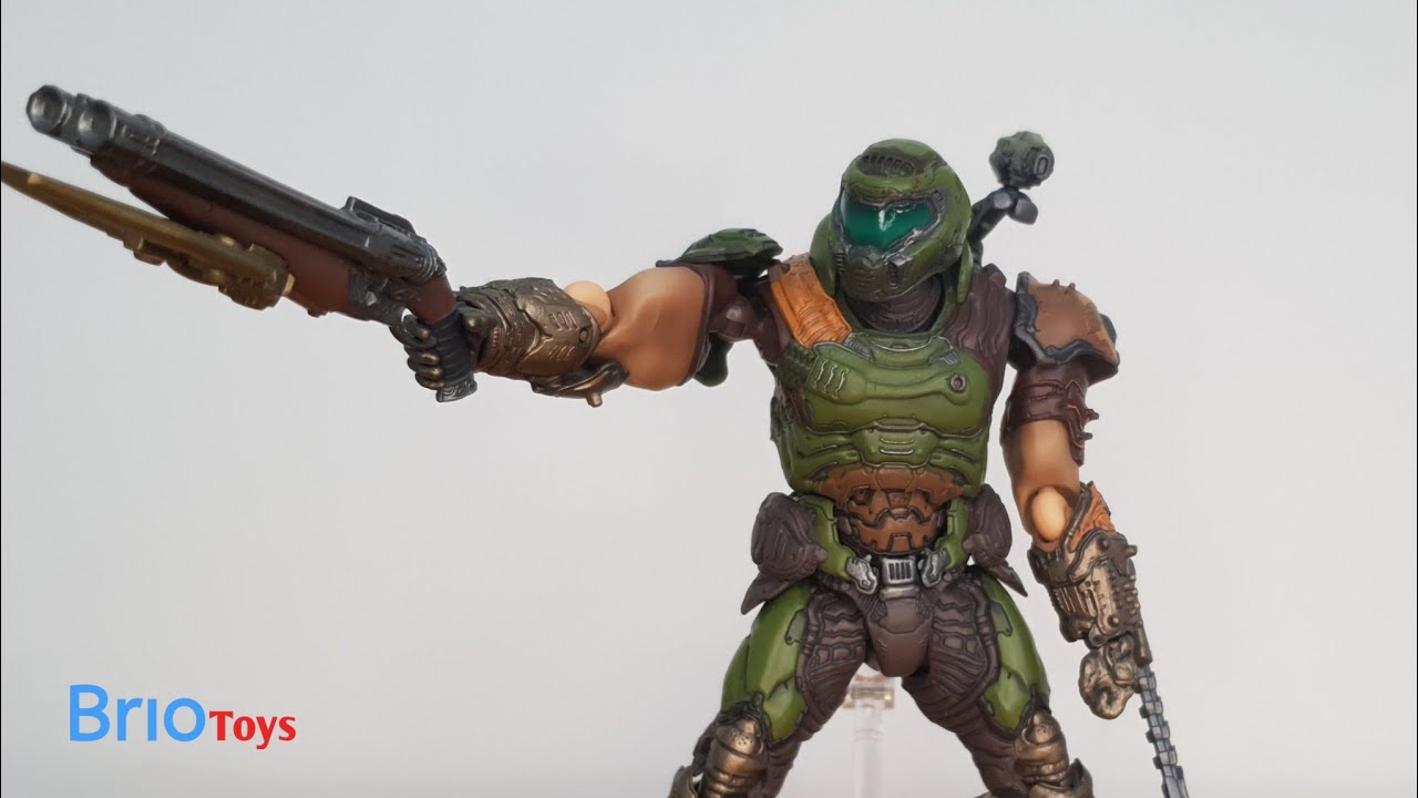 Doom Slayer Figma Doom Eternal Reseña y Opinion - YouTube