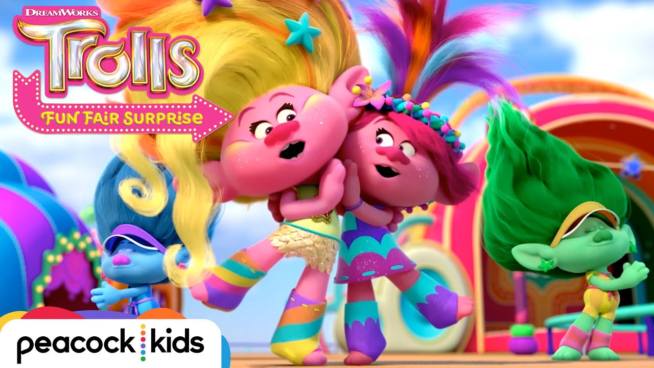 The Best Friend BEST DAY EVER Challenge! | Fun Fair Surprise | TROLLS ...