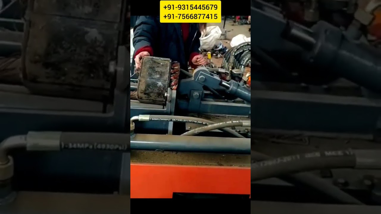 Scrap Motor Recycling Comoressor Dismantle Machine,Motor Wire Recycle ...