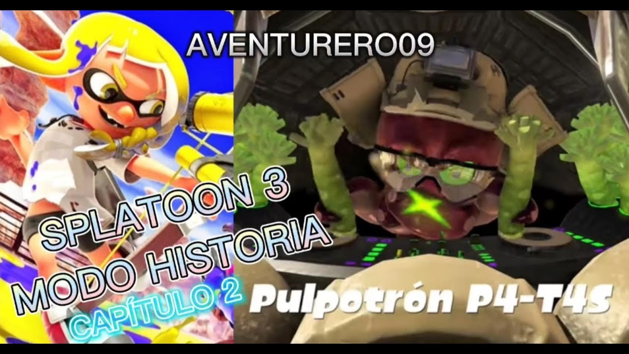 Splatoon 3 -Modo Historia (Capitulo 2)_JEFE: Pulpotrón P4-T4S (DJ ...
