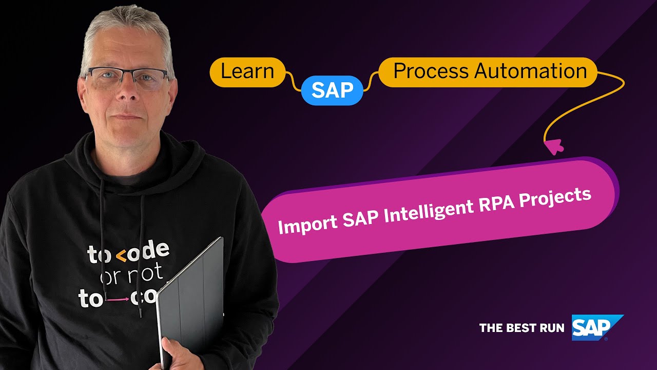 How to import SAP Intelligent RPA Projects to SAP Process Automation ...