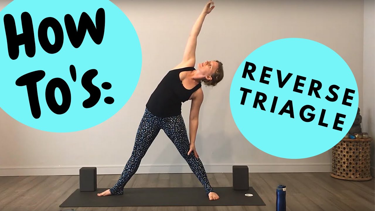 Reverse Triangle- Nap Time Flow Yoga How To's - YouTube