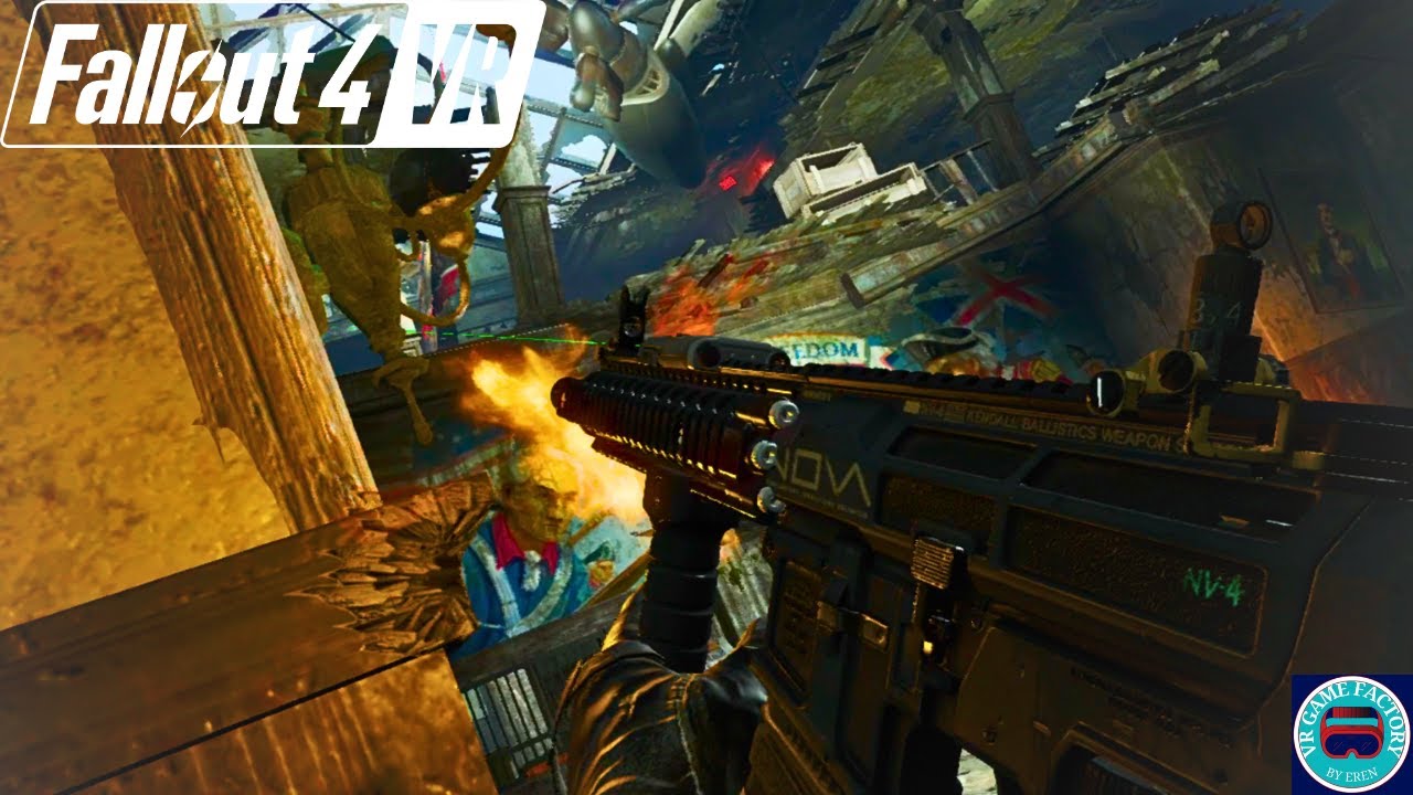 Fallout 4 VR with MOD FRIK / etc and quest 2 Adventure (1) "CONCORD ...