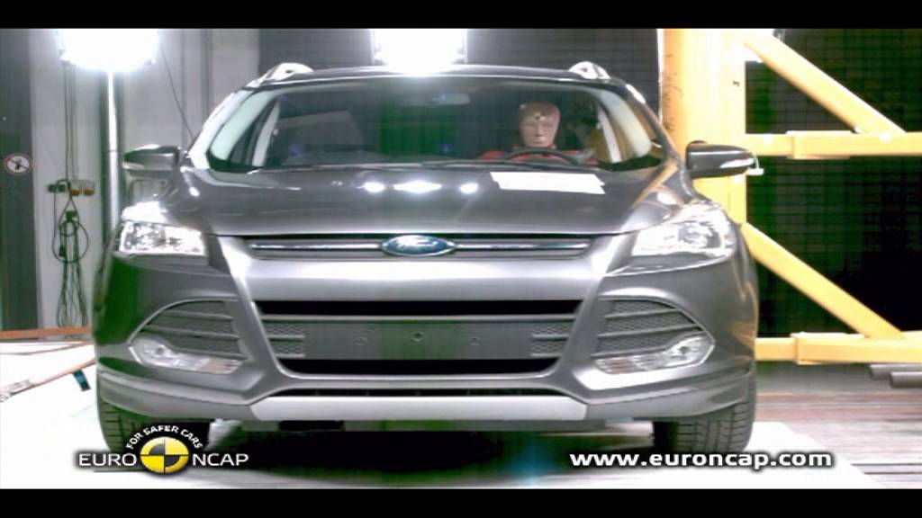 Ford Kuga Euro NCAP crash test 2012 - YouTube
