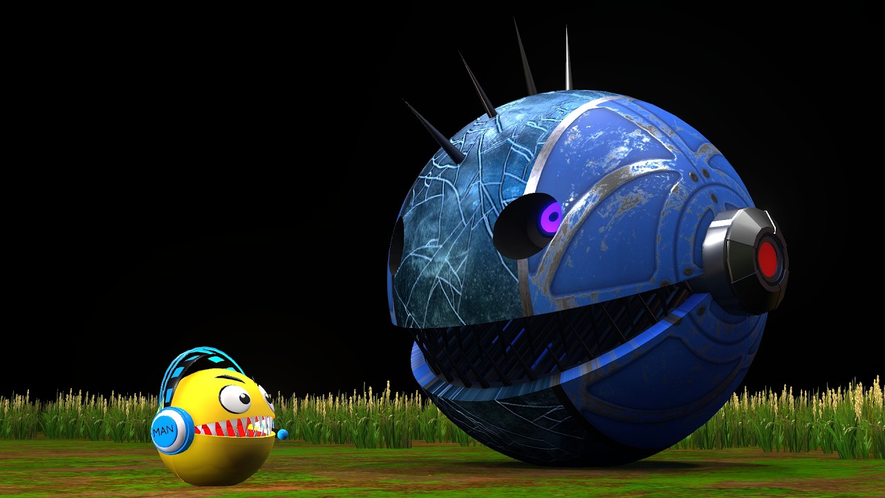 Robot Pacman VS Angry Robot Monster 2 - YouTube